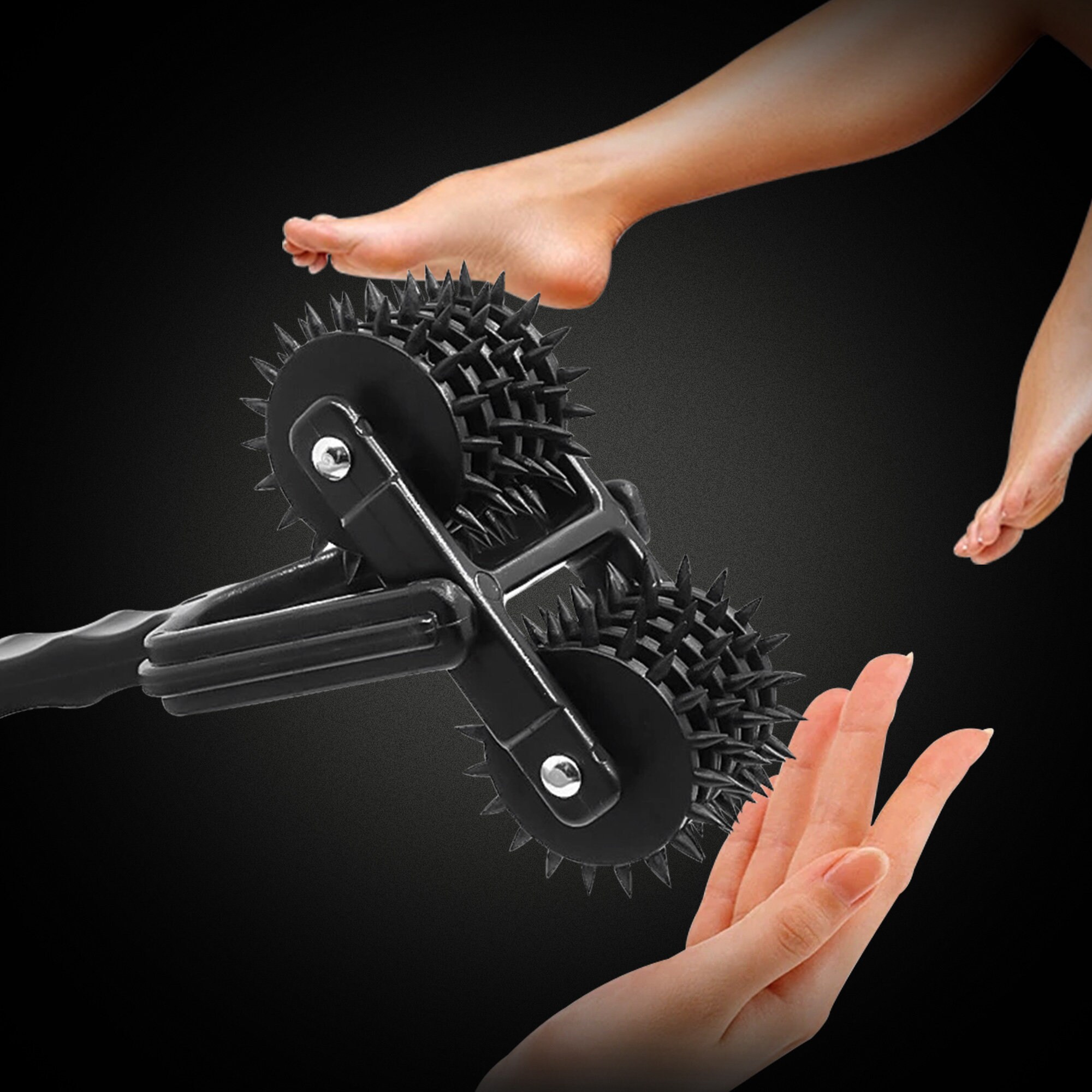 Double Wartenberg Wheel BDSM Toy Rotating/pivoting Tickle & - Etsy