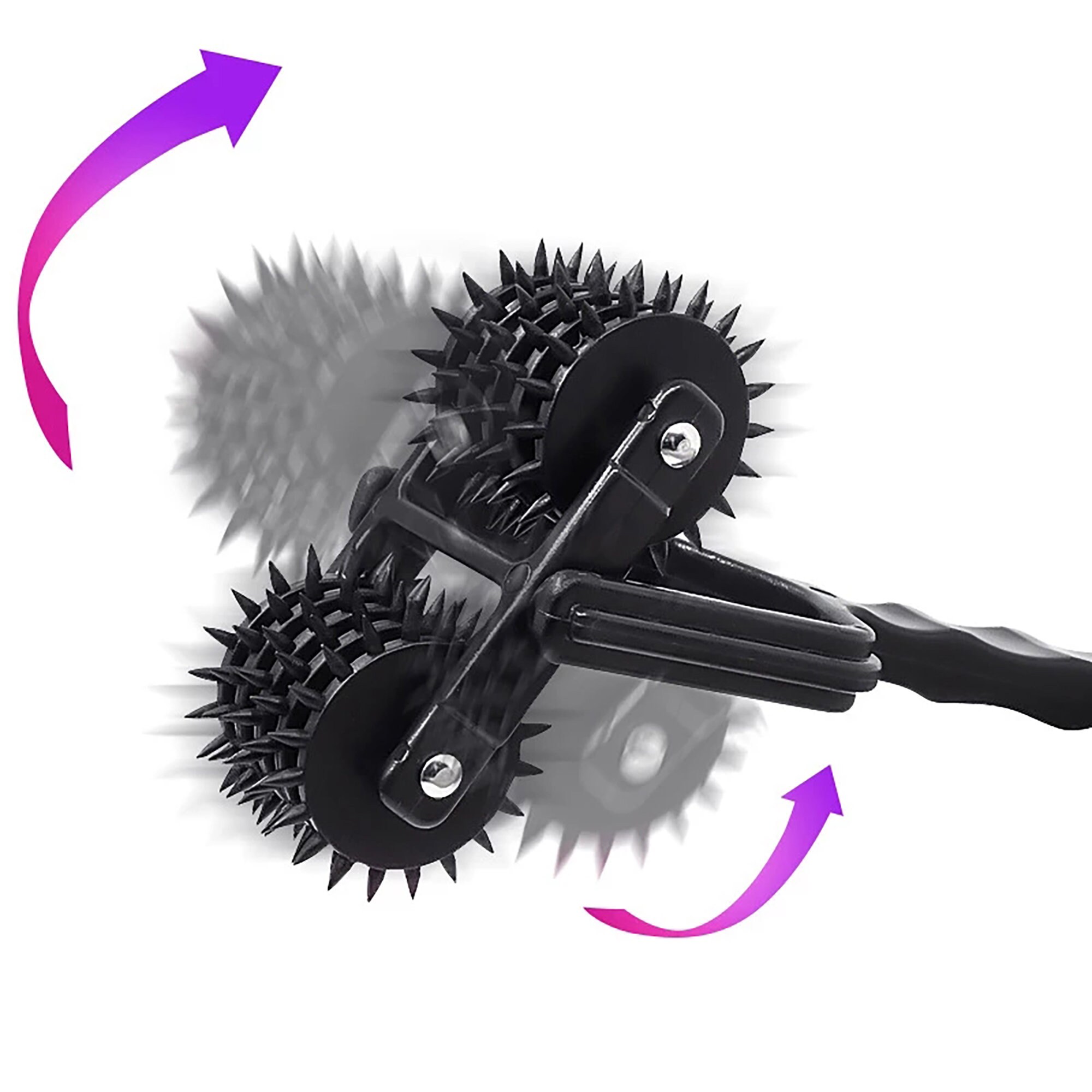 Double Wartenberg Wheel BDSM Toy Rotating/pivoting Tickle & - Etsy