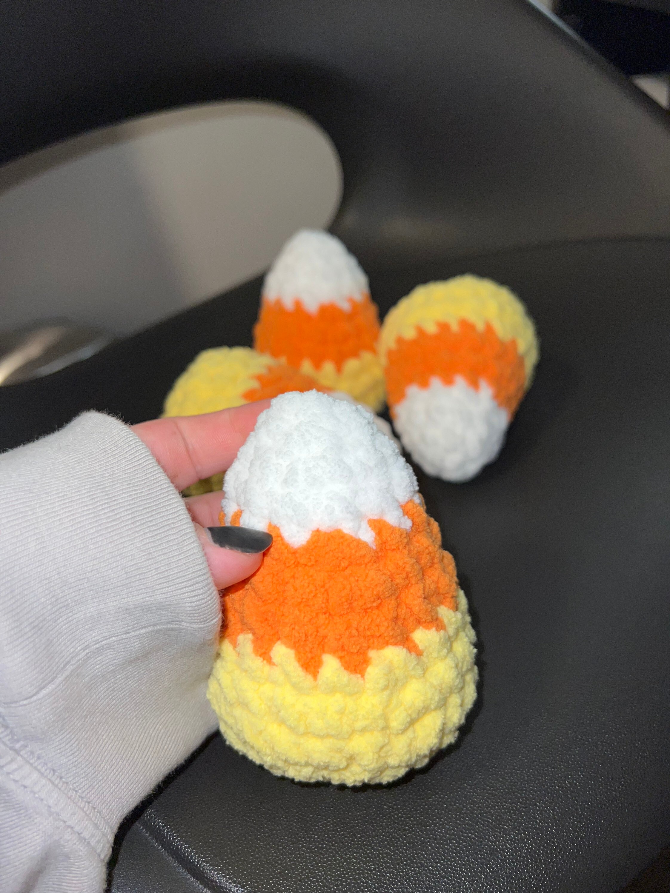 Candy Corn Plushie | Crochet | Amigurumi - Etsy