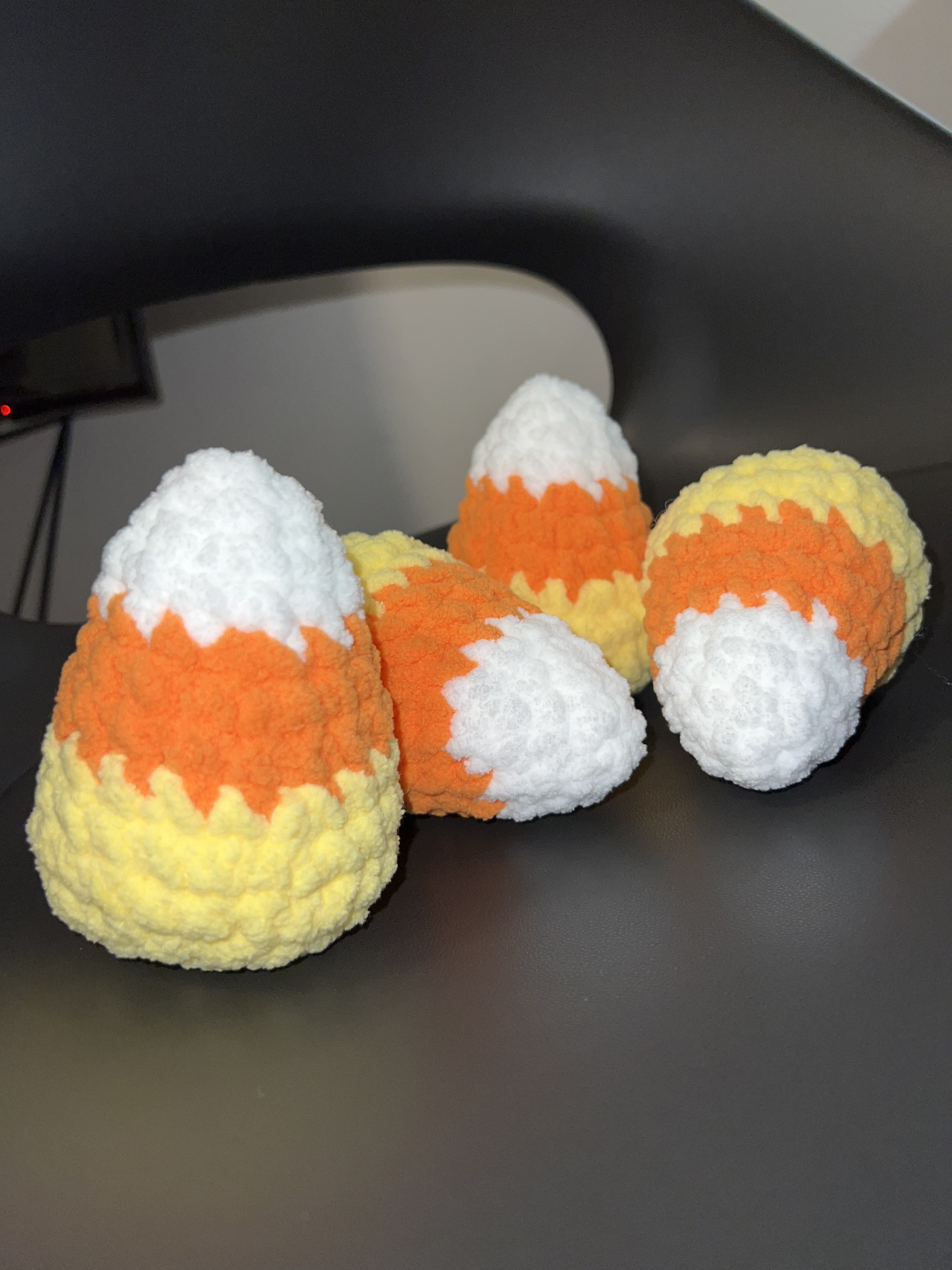 Candy Corn Plushie | Crochet | Amigurumi - Etsy