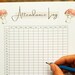 Homeschool Attendance Log Mushroom Brown, Printable Attendance Record ...