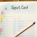 Digital Download Report Card, Grade Card for Homeschooling, Flower ...