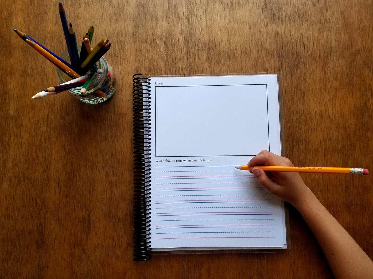 Printable Journal for Young Kids With Large Writing Space Kids ...
