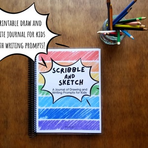 Printable Journal for Young Kids With Large Writing Space Kids ...