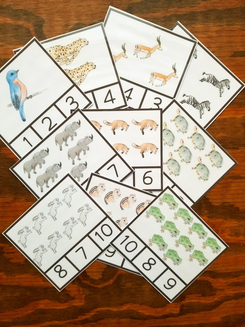 Preschool Numbers Activity, Homeschool Preschool Printable, Count and ...