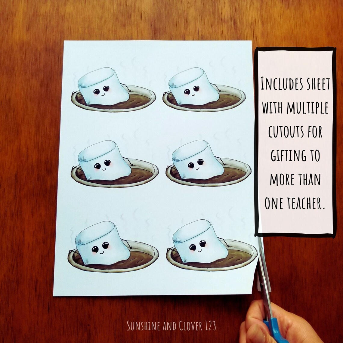 Printable Gift Card Holder for Teachers Printable Christmas - Etsy