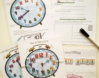 Life Skills Materials - Etsy