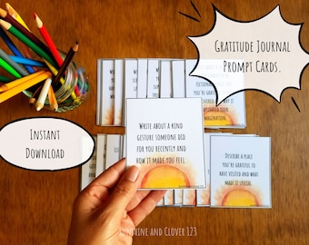 Journal With Prompts for Gratitude Printable Gratitude Journal for All ...