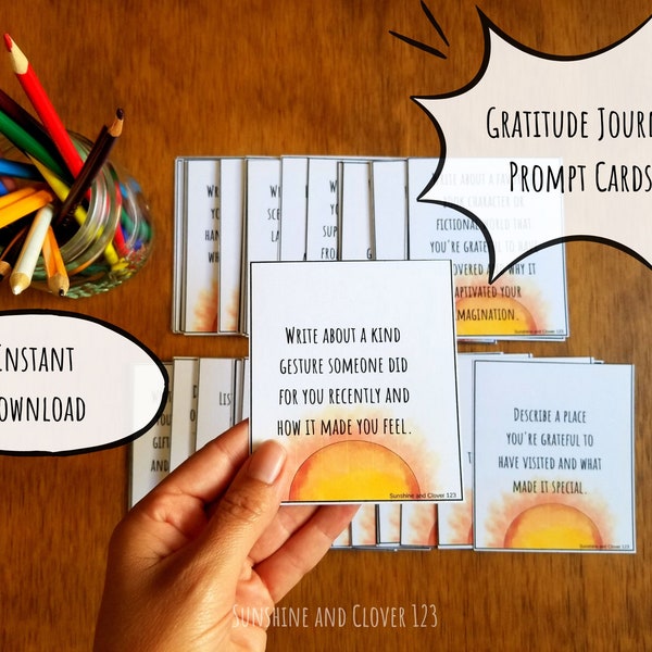 Journaling Cards - Etsy