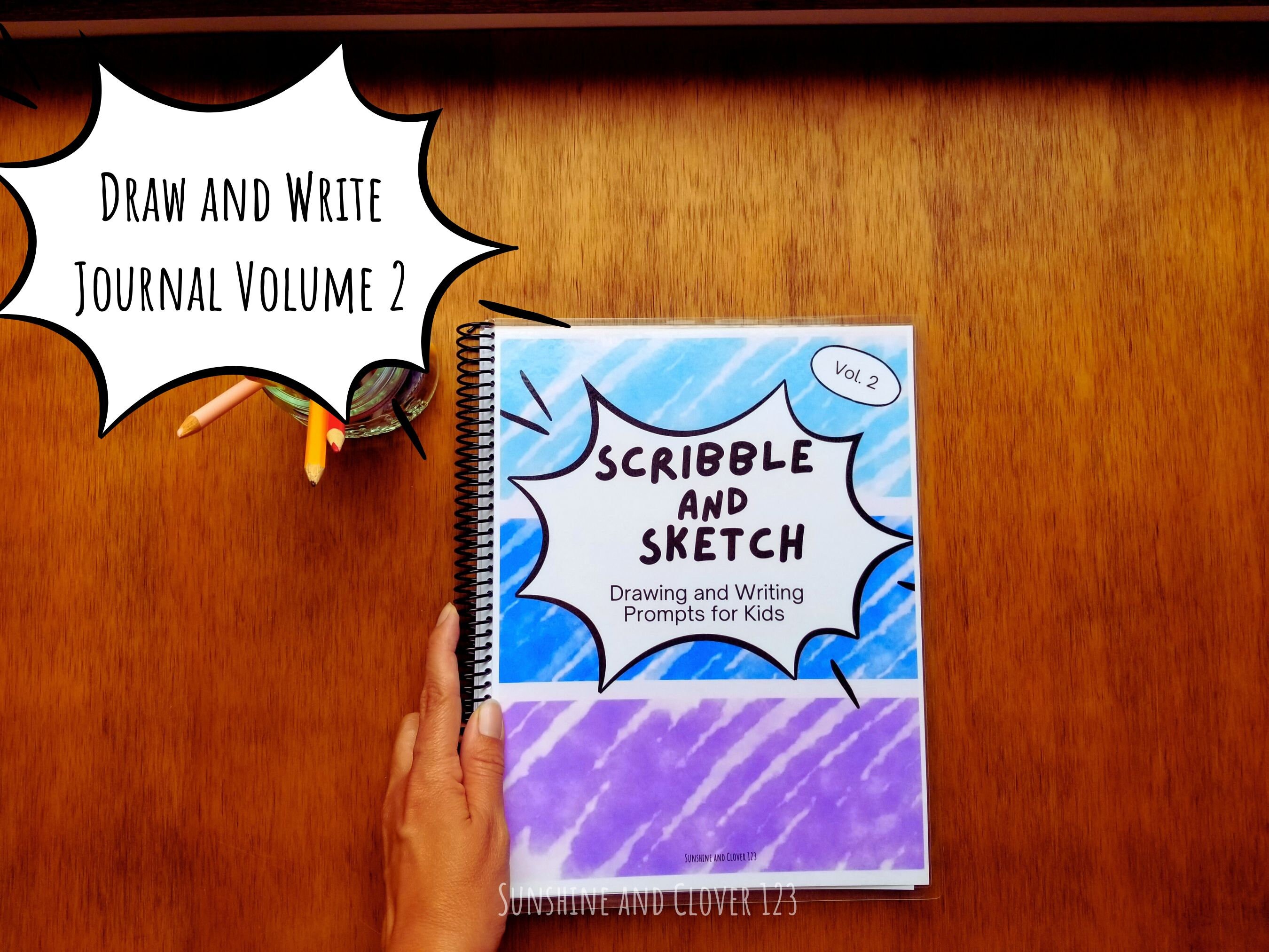 Printable Write and Draw Journal Bundle Kids Daily Journal Printable ...