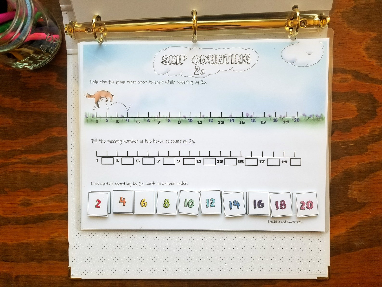 Number Lines, Skip Counting Worksheets, Counting by 2s, 5s, 10s, 1-100 ...
