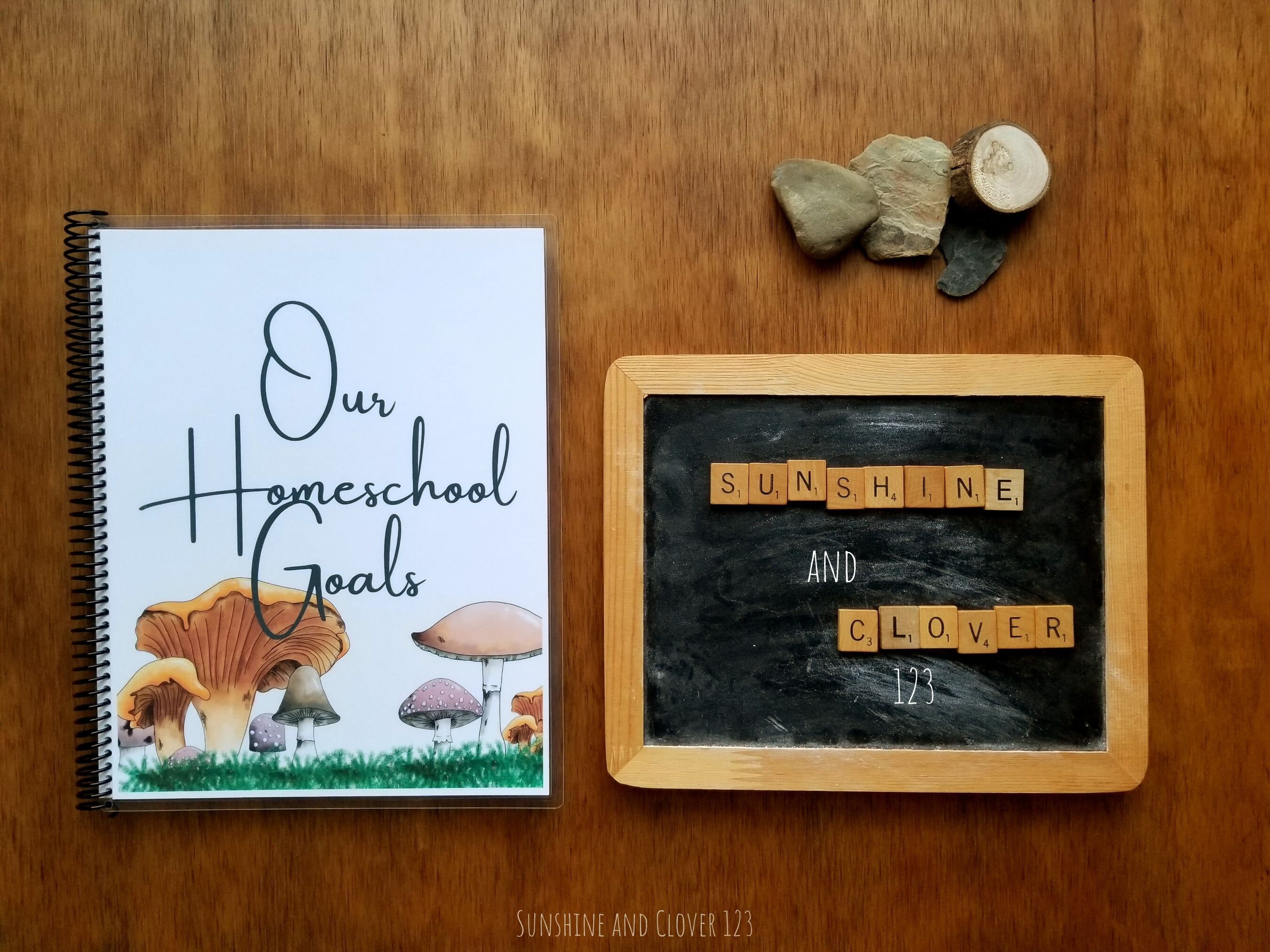 Daily Homeschool Planner in Mushroom Design Daily Schedule for ...