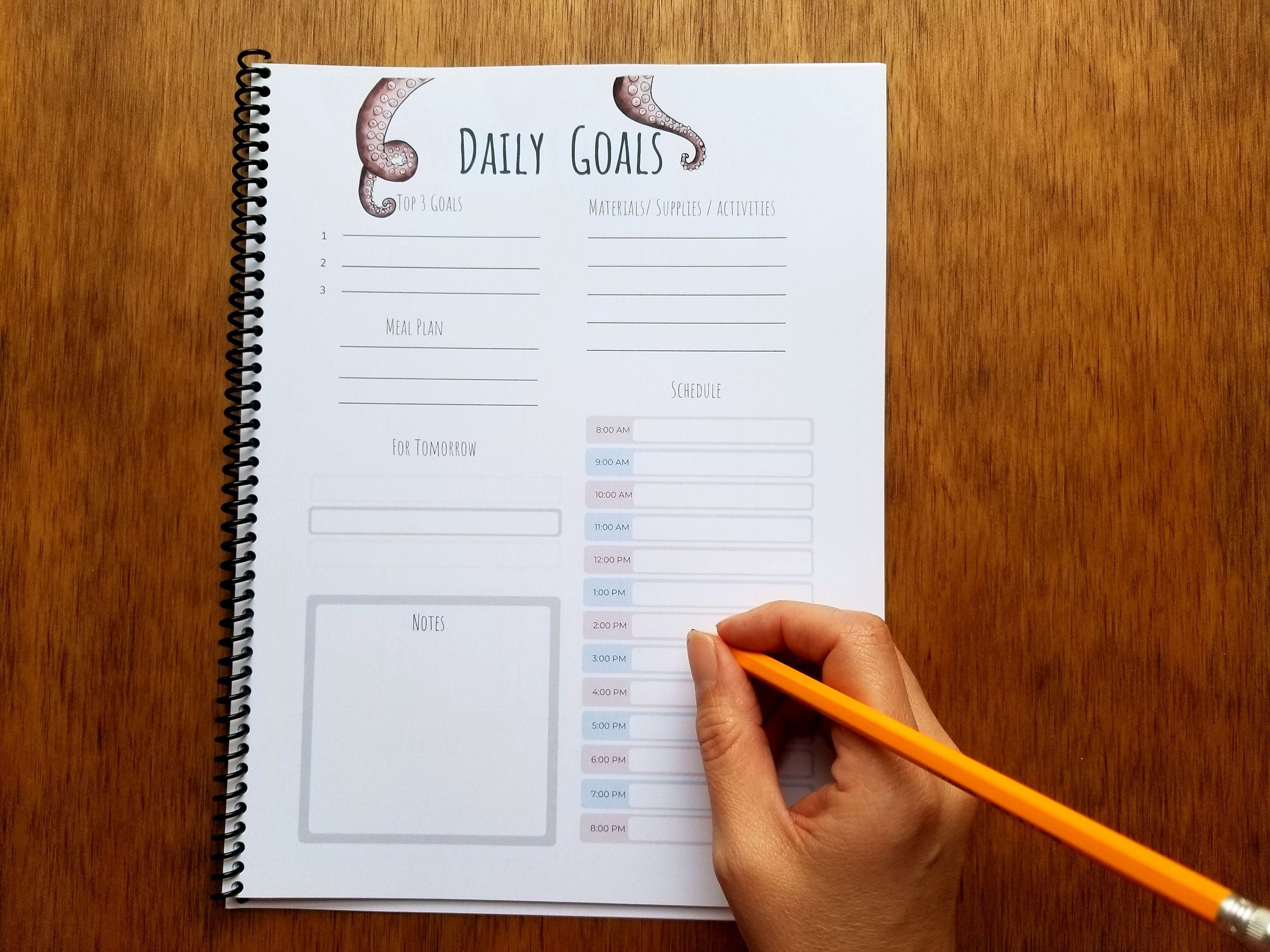 Printable Homeschool Planner Lesson Planner Download and Print Planner ...