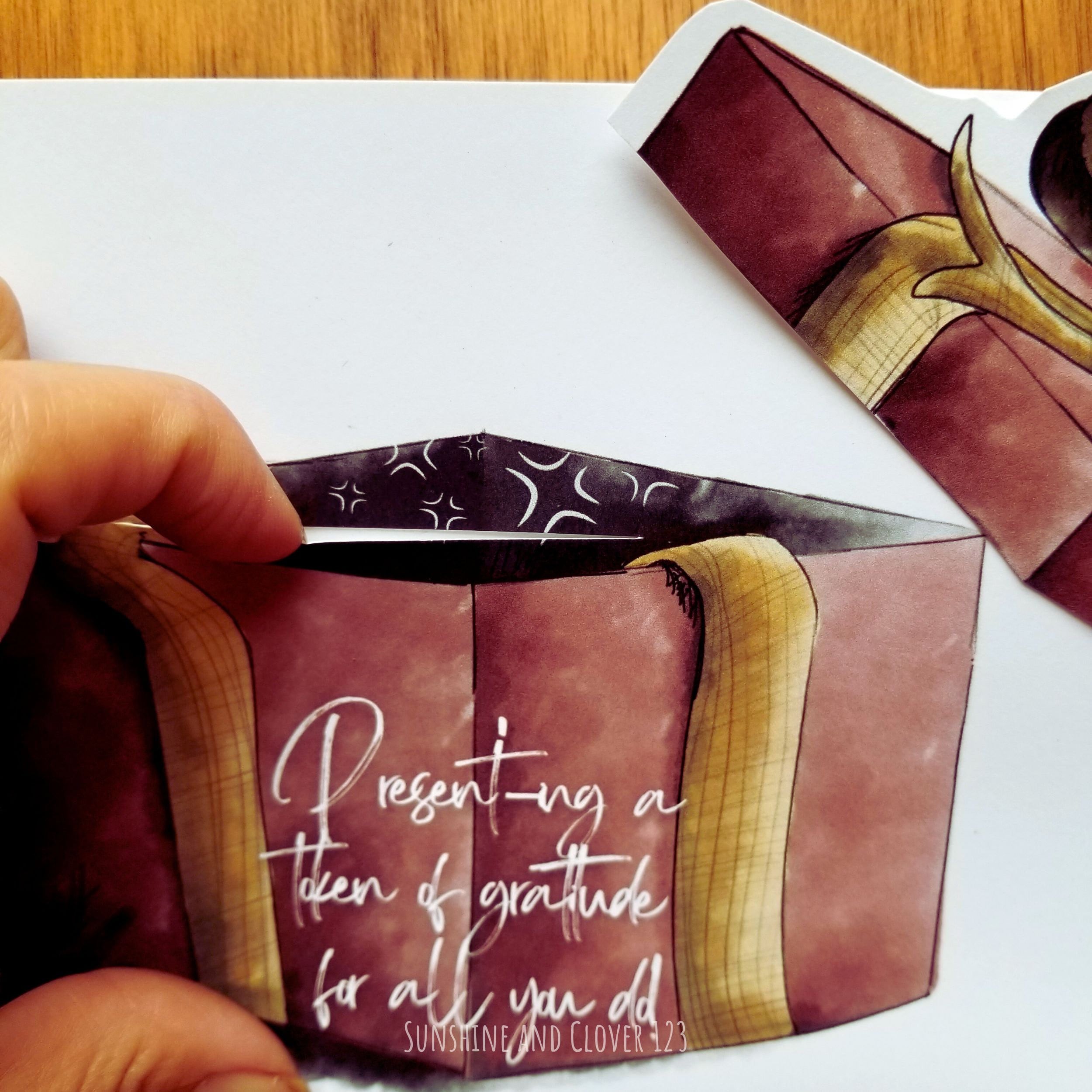 Thank You Card Gift Card Holder for Teacher Mentor Gift Principal Gift ...