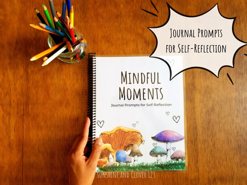 Printable Gratitude Journal + Self-reflection Journals Writing Prompts ...