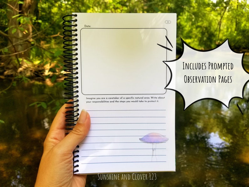 Printable Nature Journal for Kids Nature Themed Activities for Children ...