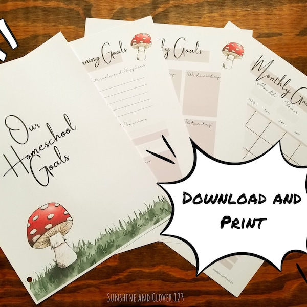 Printable Homeschool - Etsy