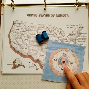 Continents and Oceans Homeschool Printable, Geography Unit Study ...