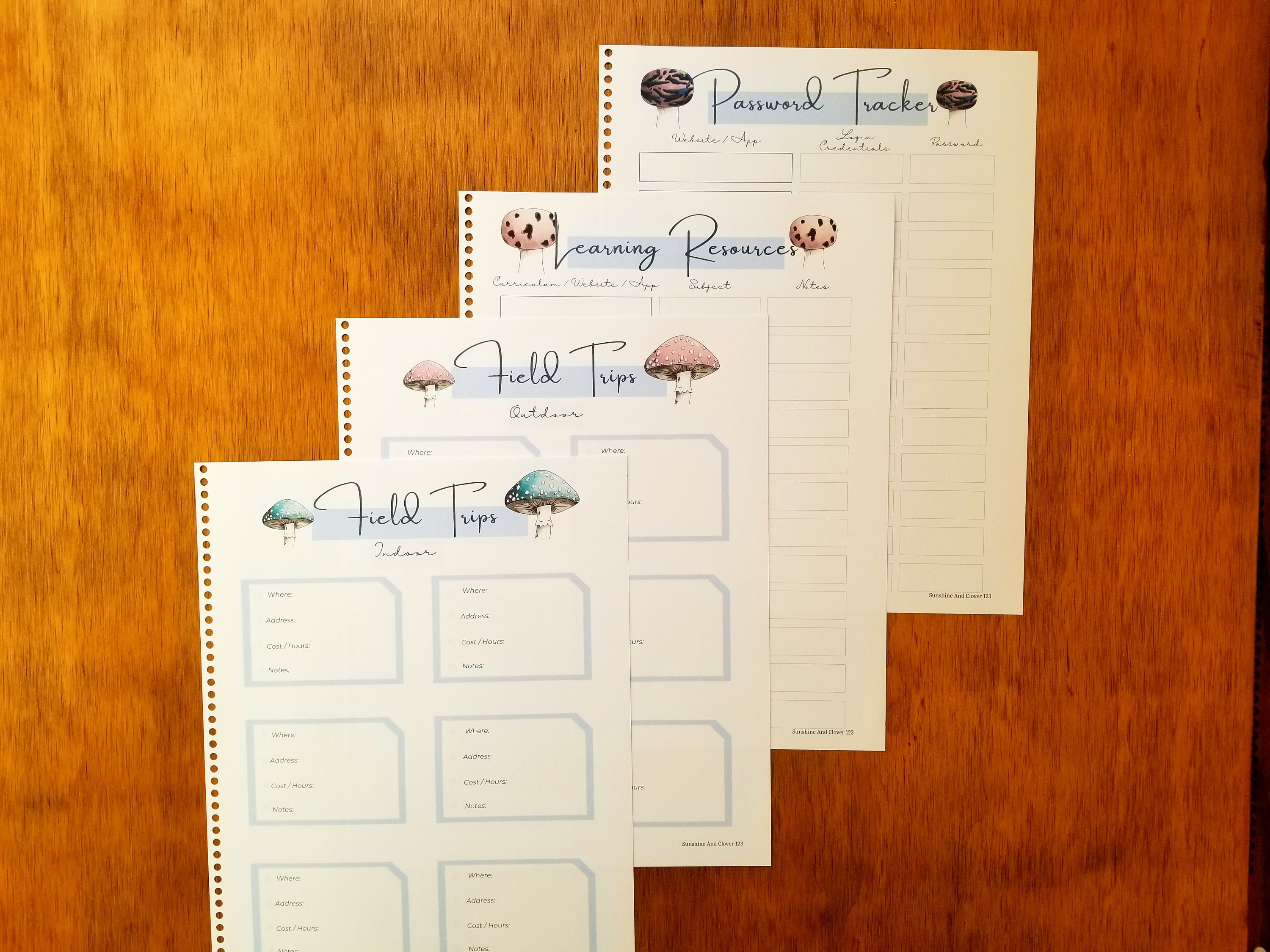 Printable Homeschool Planner, Downloadable Planner for Homeschoolers ...