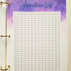 Homeschool Planner, Printable Homeschool Organizer, Blue Galactic ...