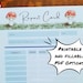 Printable Report Card in Mushroom Blue Design, Editable Grade Card ...