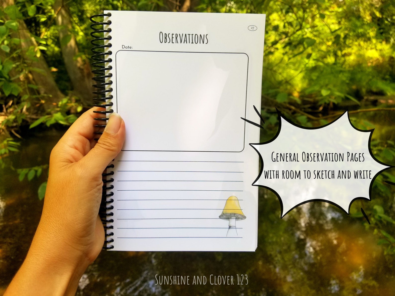 Printable Nature Journal for Kids Nature Themed Activities for Children ...