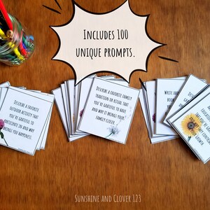 Printable Gratitude Journal Prompt Cards Self Reflection Journaling ...