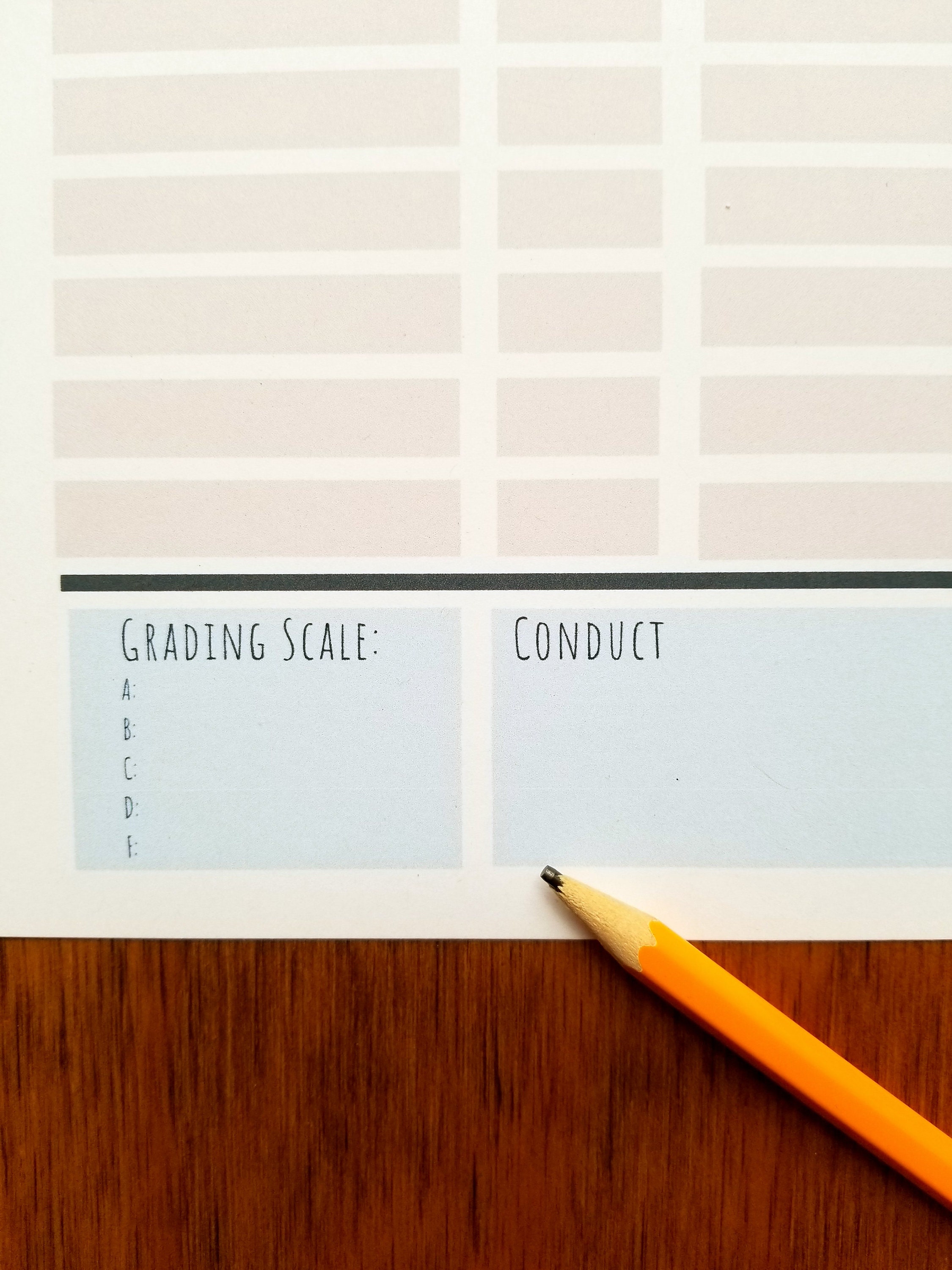 Homeschool Report Card Homeschool Grade Card Homeschool Supplies ...