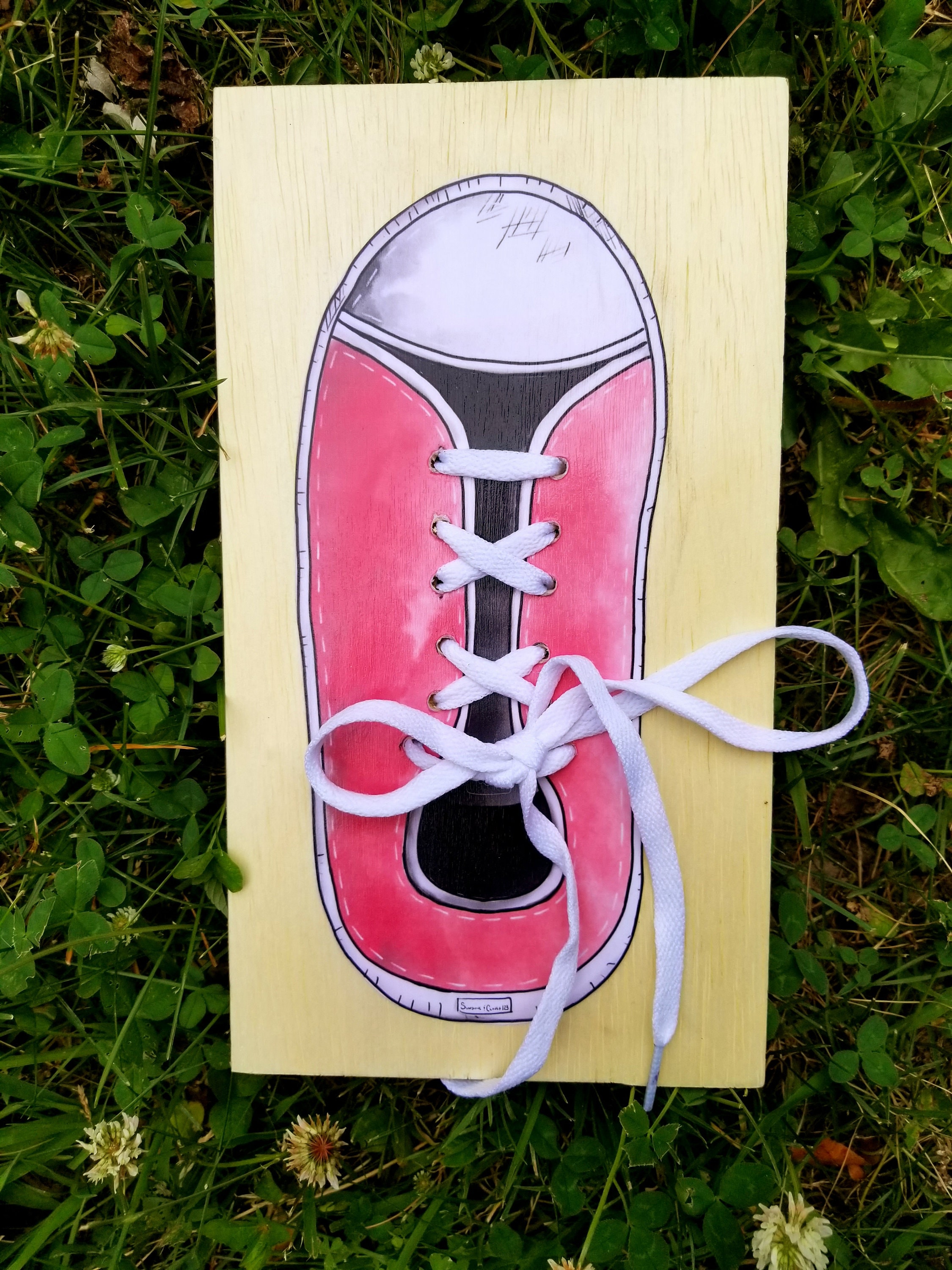 Montessori Shoe Lace Tying Practice Board, Shoelace Tying Boards, Learn ...