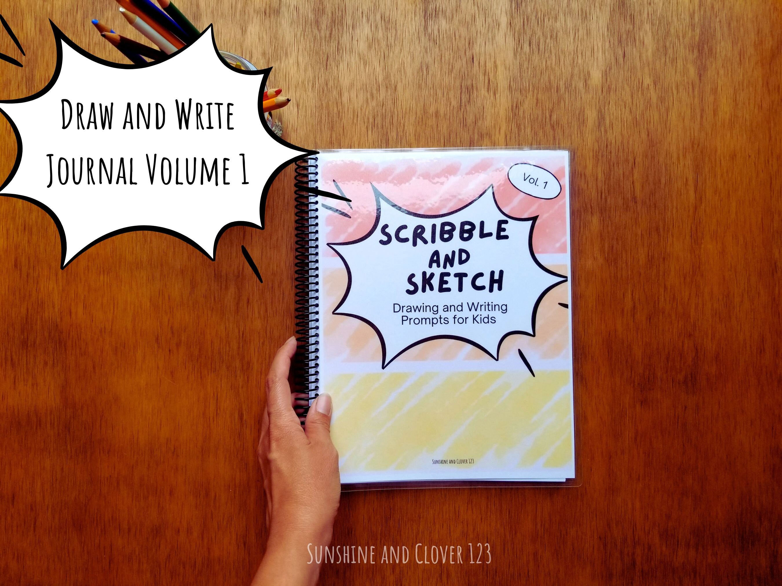 Printable Write and Draw Journal Bundle Kids Daily Journal Printable ...