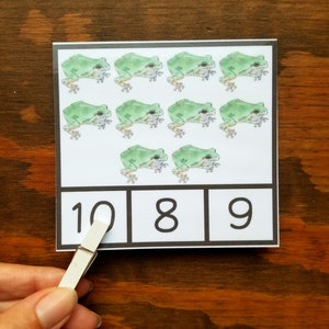 Preschool Numbers Activity, Homeschool Preschool Printable, Count and ...