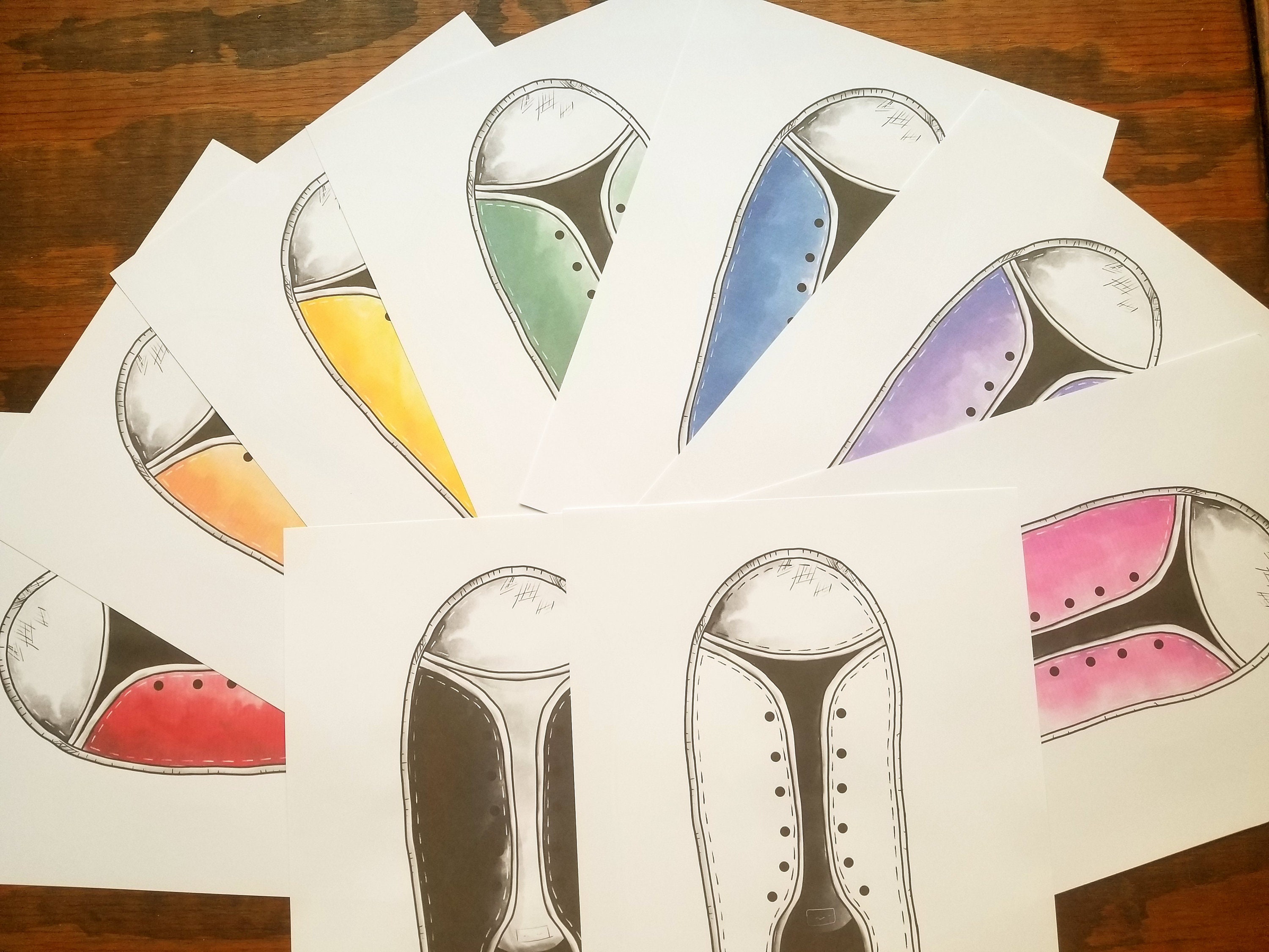 Shoelace Tying Practice Montessori Kindergarten Printable Sneaker ...