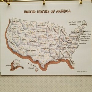 Continents and Oceans Homeschool Printable, Geography Unit Study ...