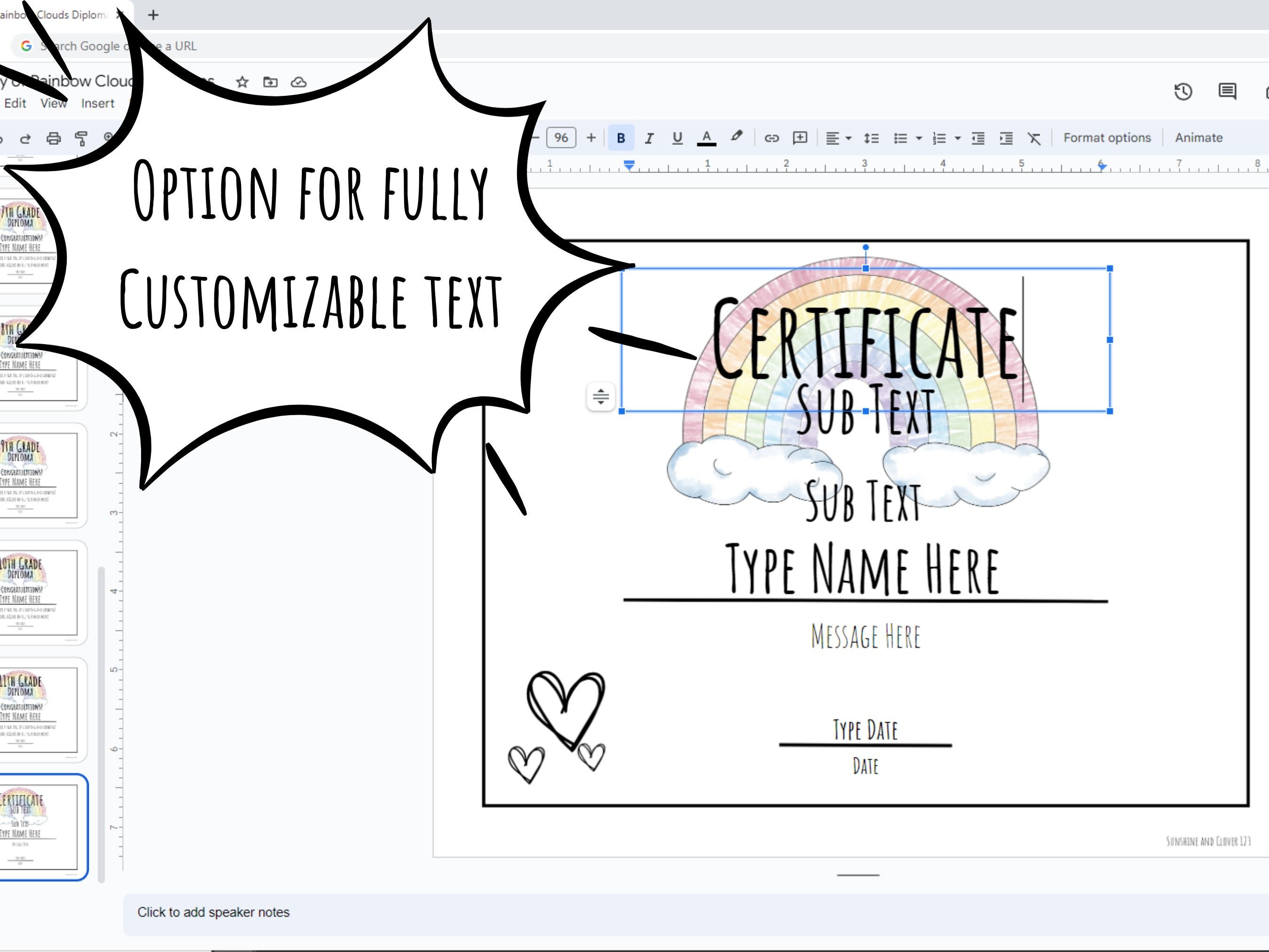 Printable Diploma Homeschool Diploma Certificate of Completion 2025 ...