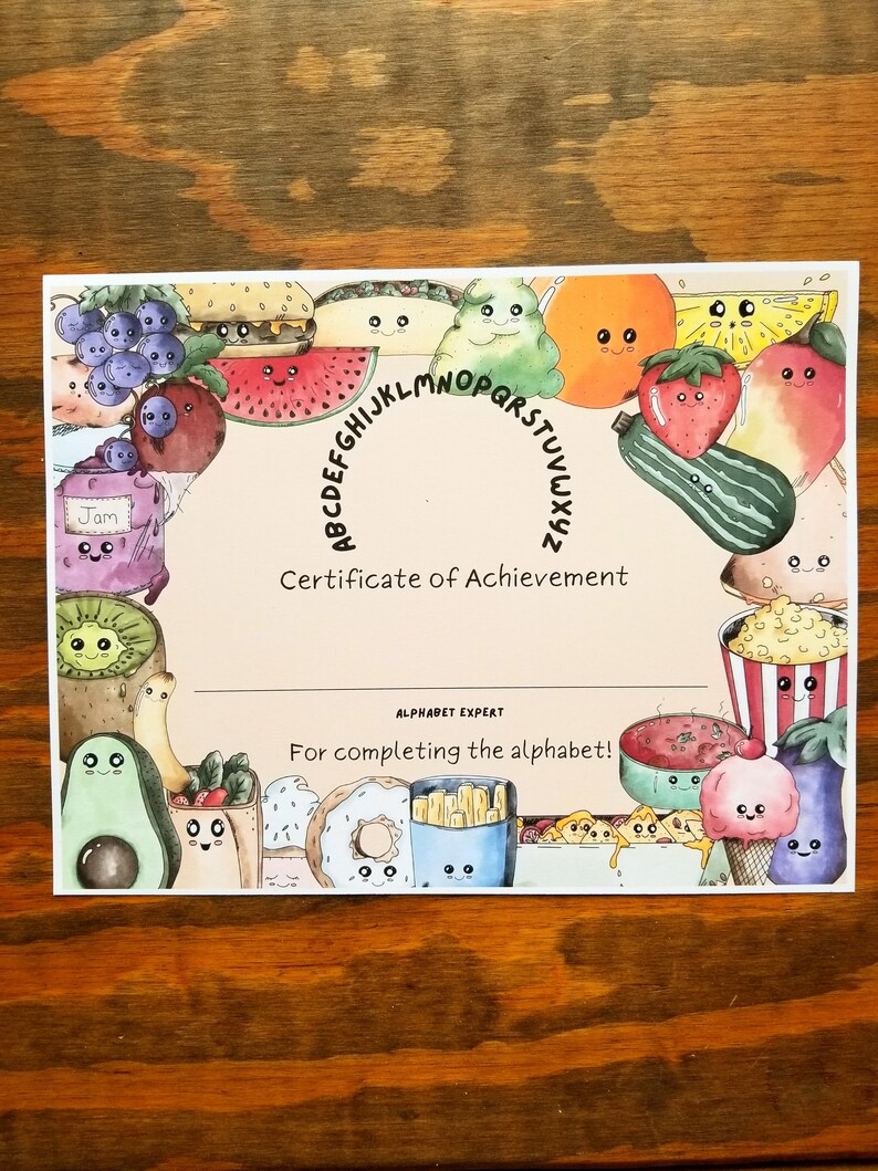 Spiral Bound Alphabet Activity Book, Laminated Alphabet Flash Cards ...