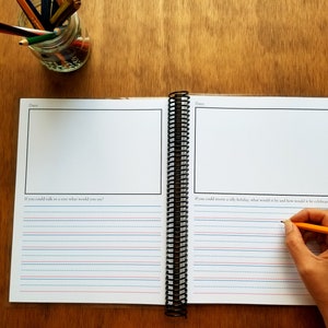 Printable Journal for Young Kids With Large Writing Space Kids ...