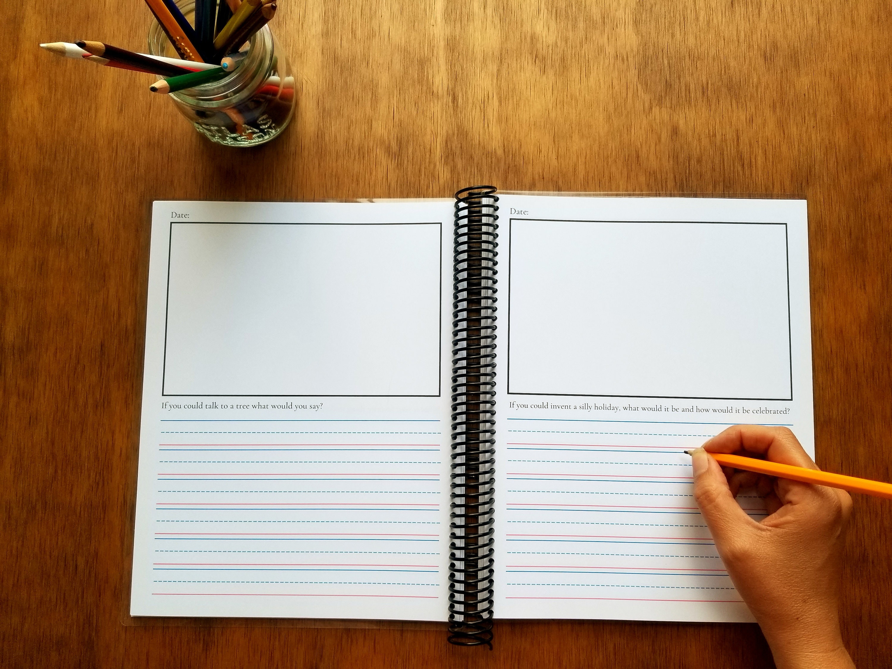 Printable Journal for Young Kids With Large Writing Space Kids ...