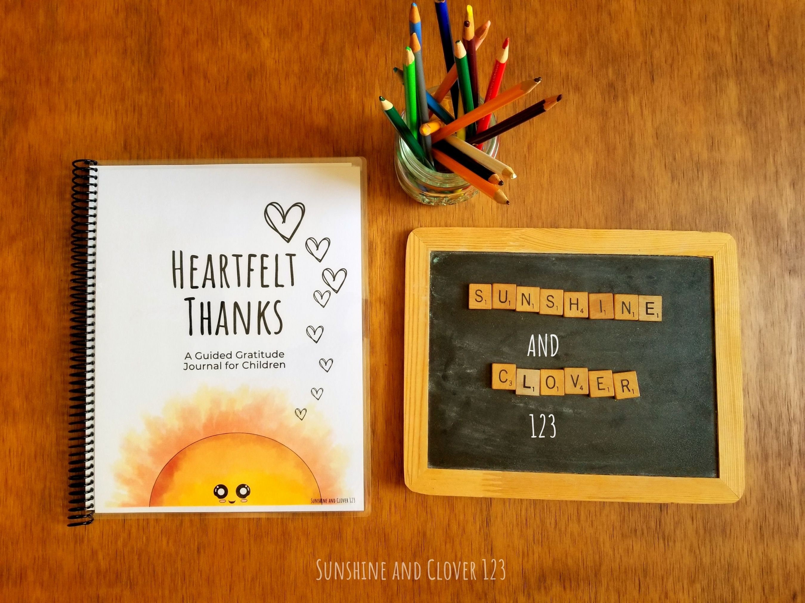 Gratitude Journal for Kids Printable Thankfulness Journaling Prompts ...
