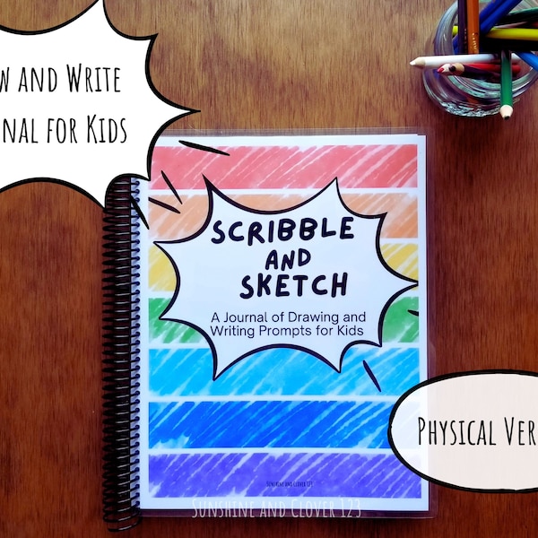Journal for Writing and Drawing - Etsy