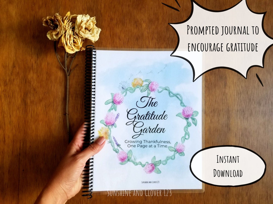 Journal With Prompts for Gratitude Printable Gratitude Journal for All ...