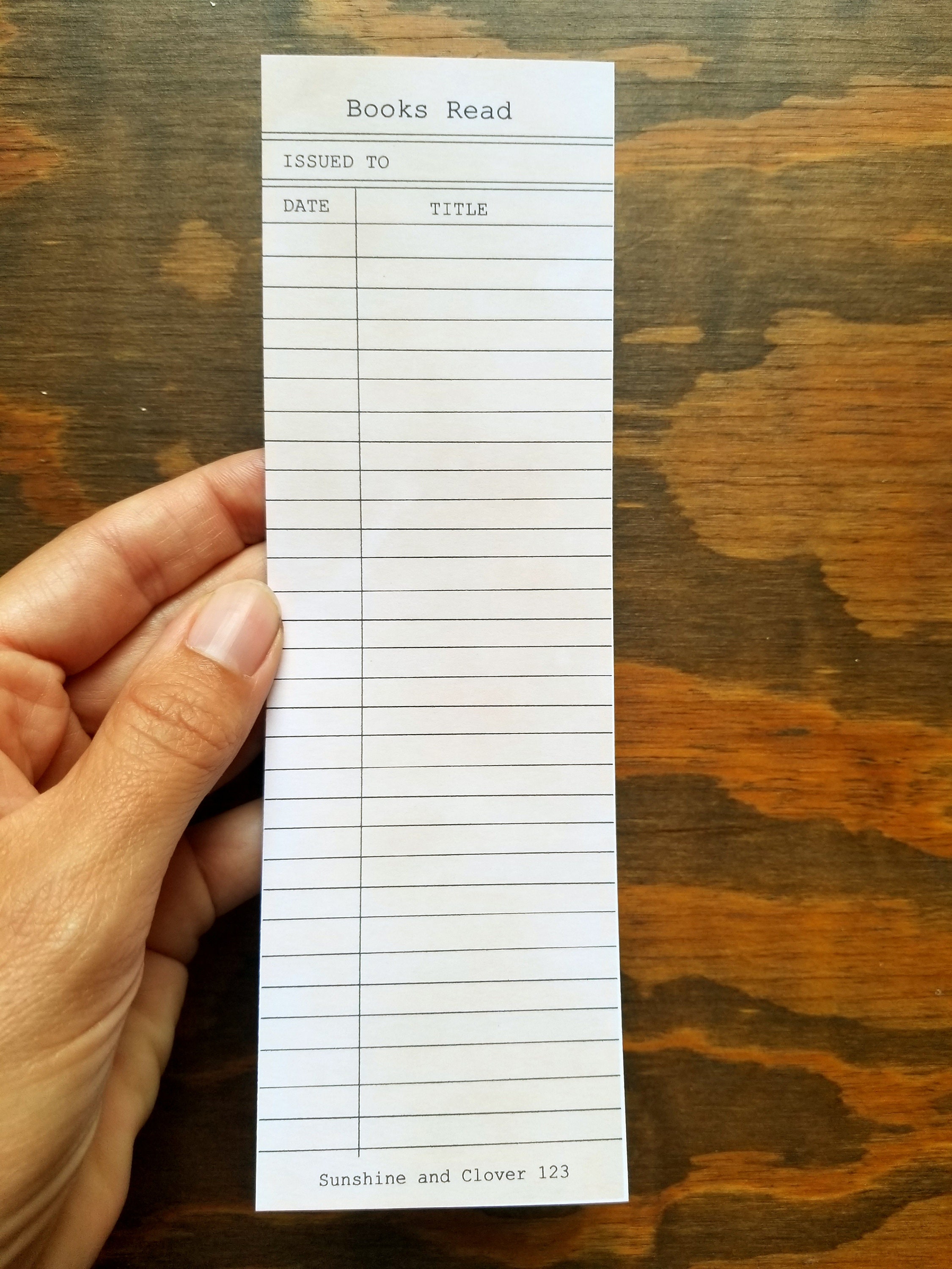 Book Tracker Printable, Reading Tracker, Book Tracker Bookmark, Digital ...