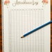 Homeschool Attendance Log Mushroom Brown, Printable Attendance Record ...