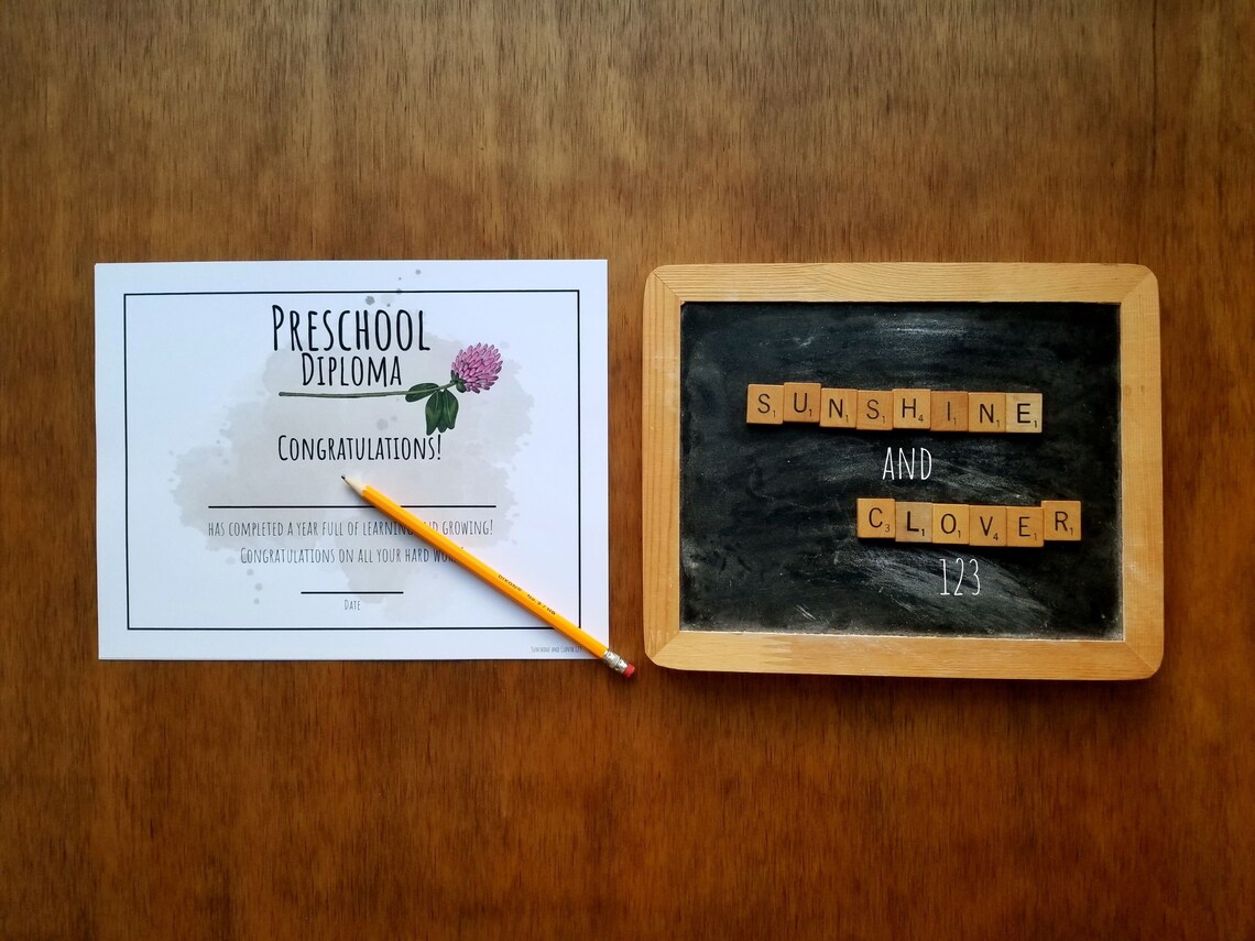 Diploma Printables Editable Diploma Printable Certificate of Completion ...