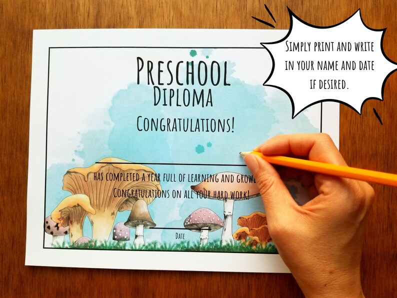 Printable Diplomas 2024 Graduation Homeschool Diplomas Certificate of ...
