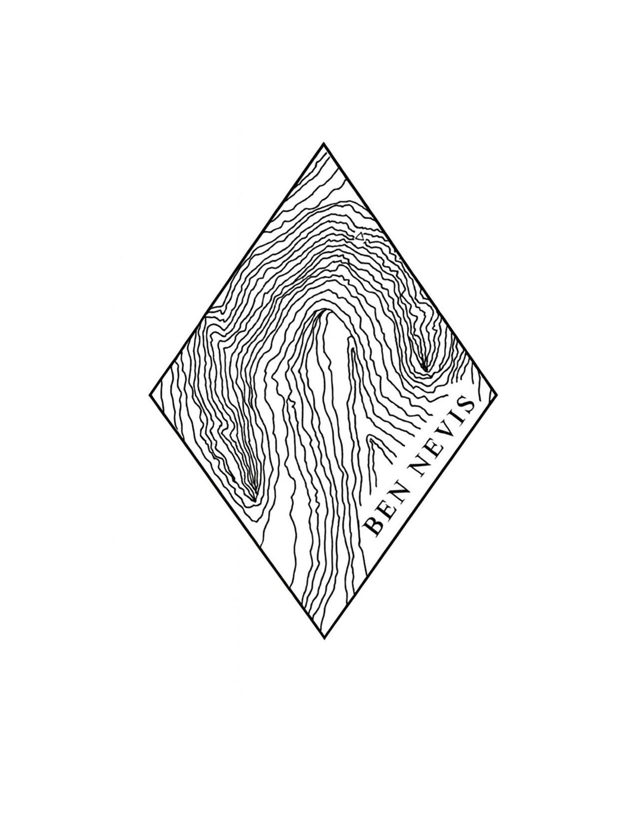 Ben Nevis Topographic Map Print - Etsy