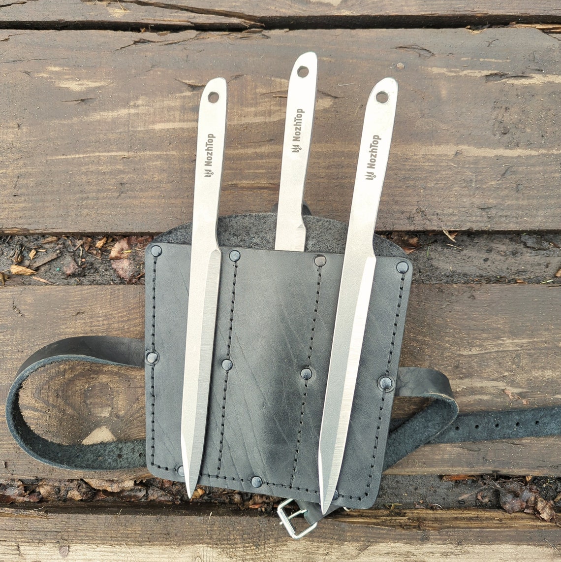 Throwing Knife "garfish" 30cm/11.811 Inches, and Weighs 225g Carbon ...