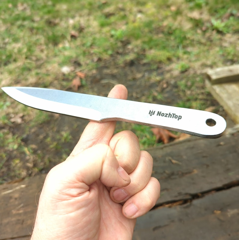 Throwing Knife "primus" Starter Blade for Beginers Carbon Steel 9,8in ...