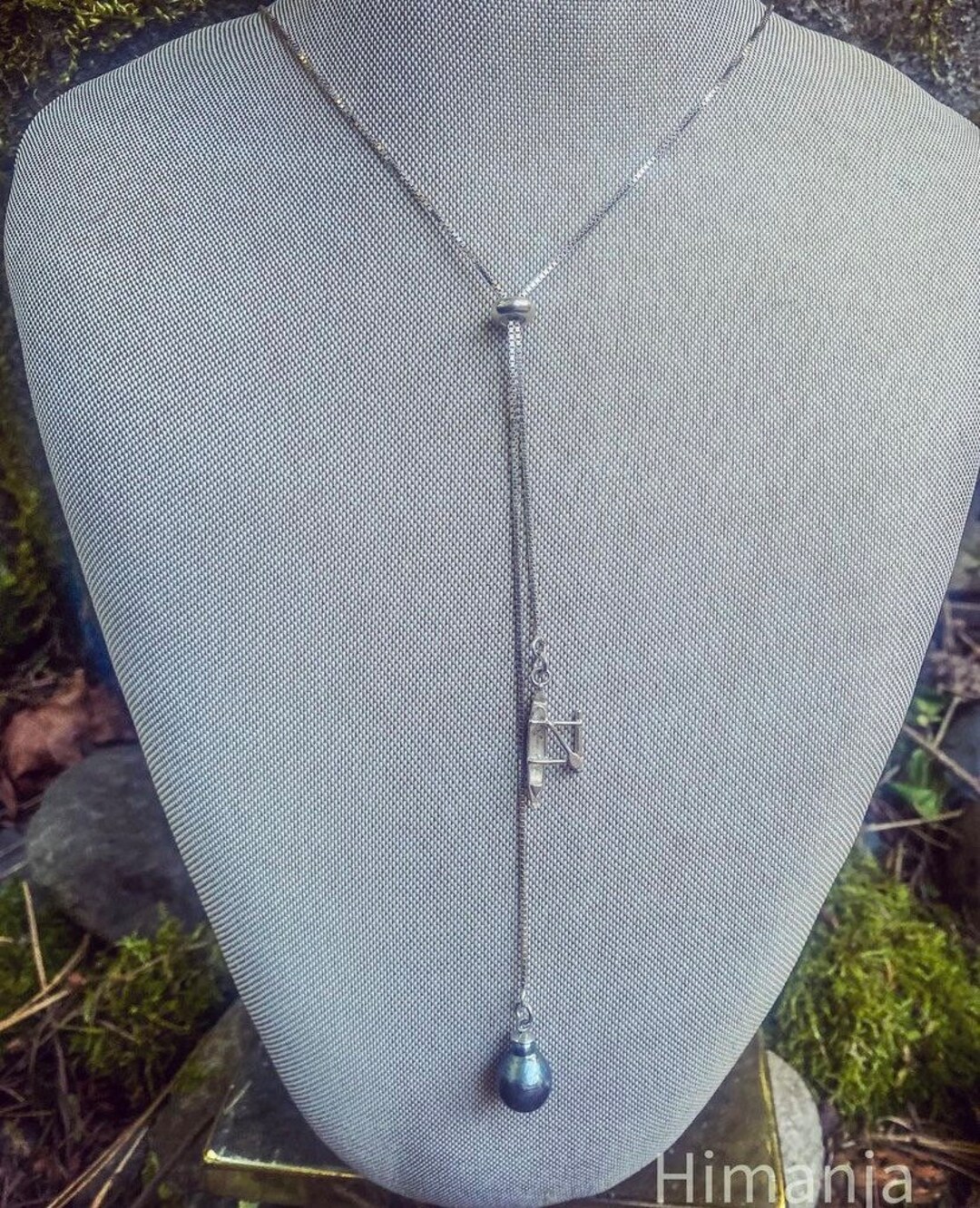 Tahitian Black Pearl and Outrigger Canoe - Etsy
