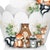 6 Pcs Woodland Animals Party Favor Bags Forest Animals Birthday Party ...