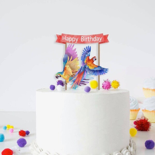 Bird Cake Toppers - Etsy